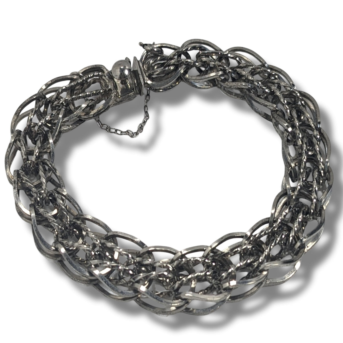 ヴィンテージシルバー925チェーンブレスレット22g – defsilver