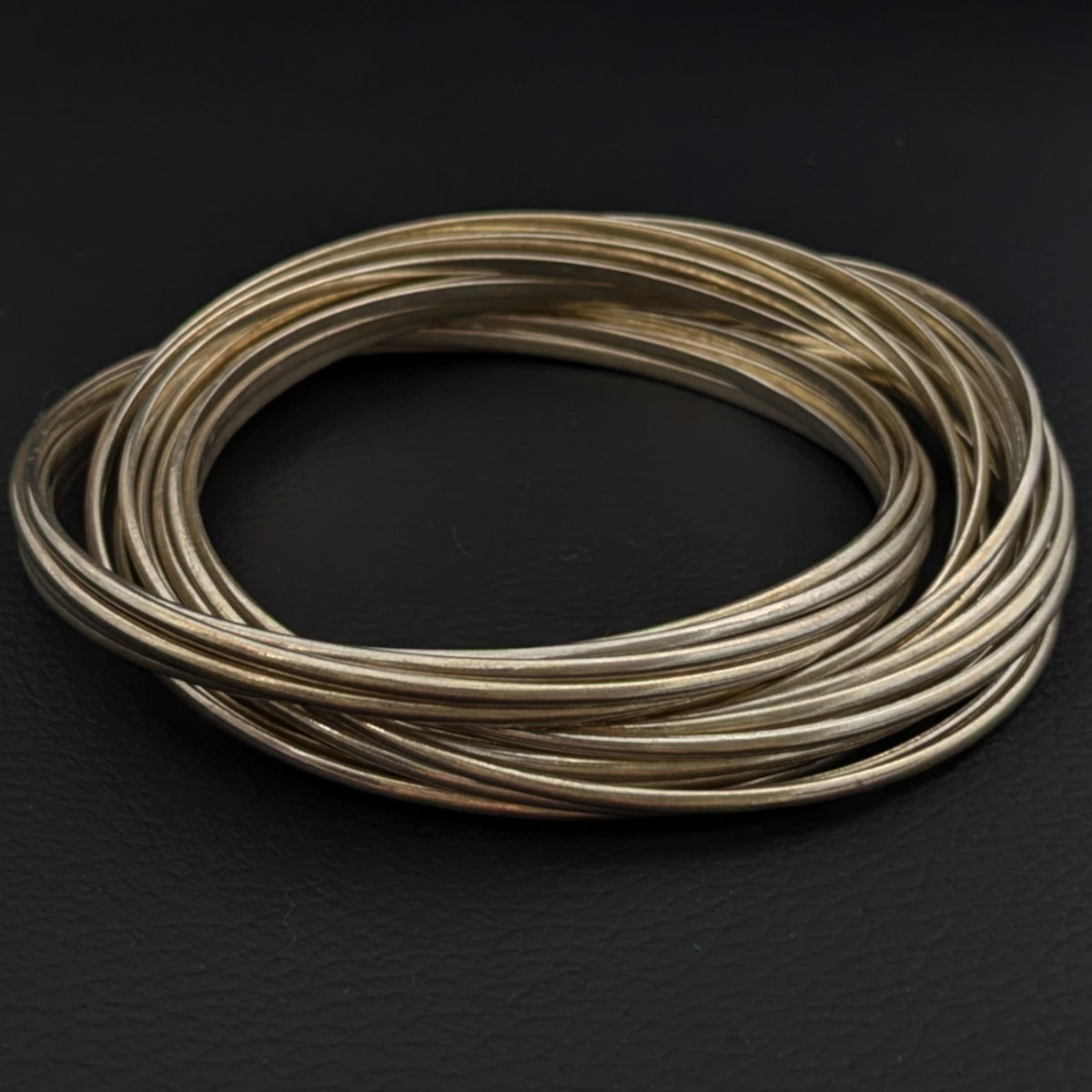 ヴィンテージシルバー925 21連バングル 90.1g – defsilver