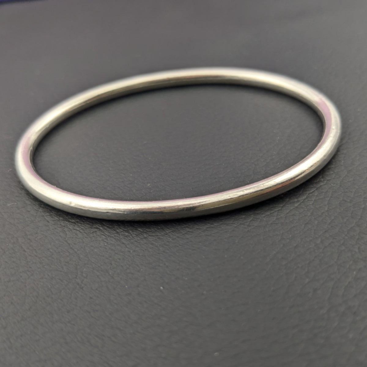 ヴィンテージシルバー925 オーバル バングル 21.5g – defsilver