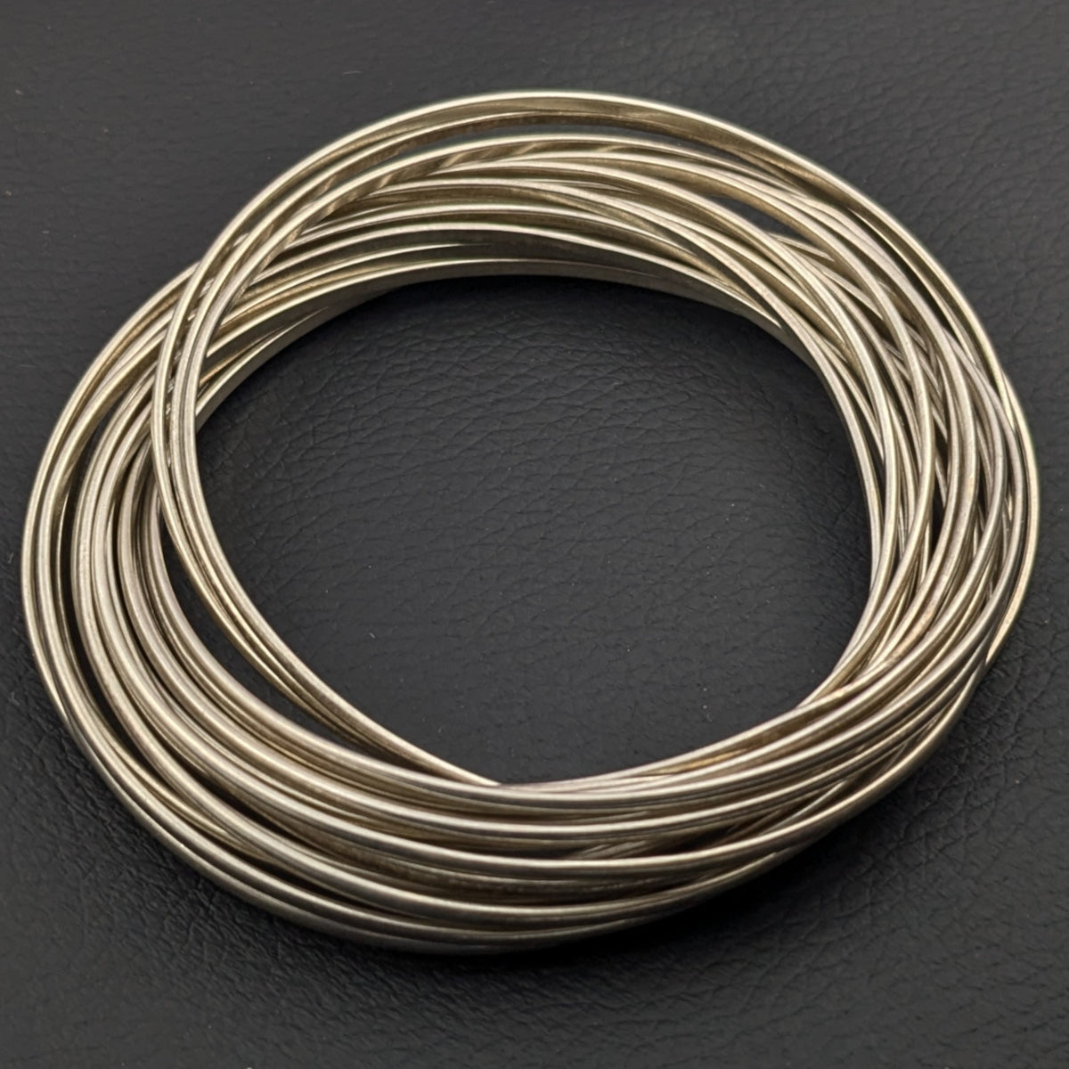 ヴィンテージシルバー925 21連バングル 85.8g – defsilver