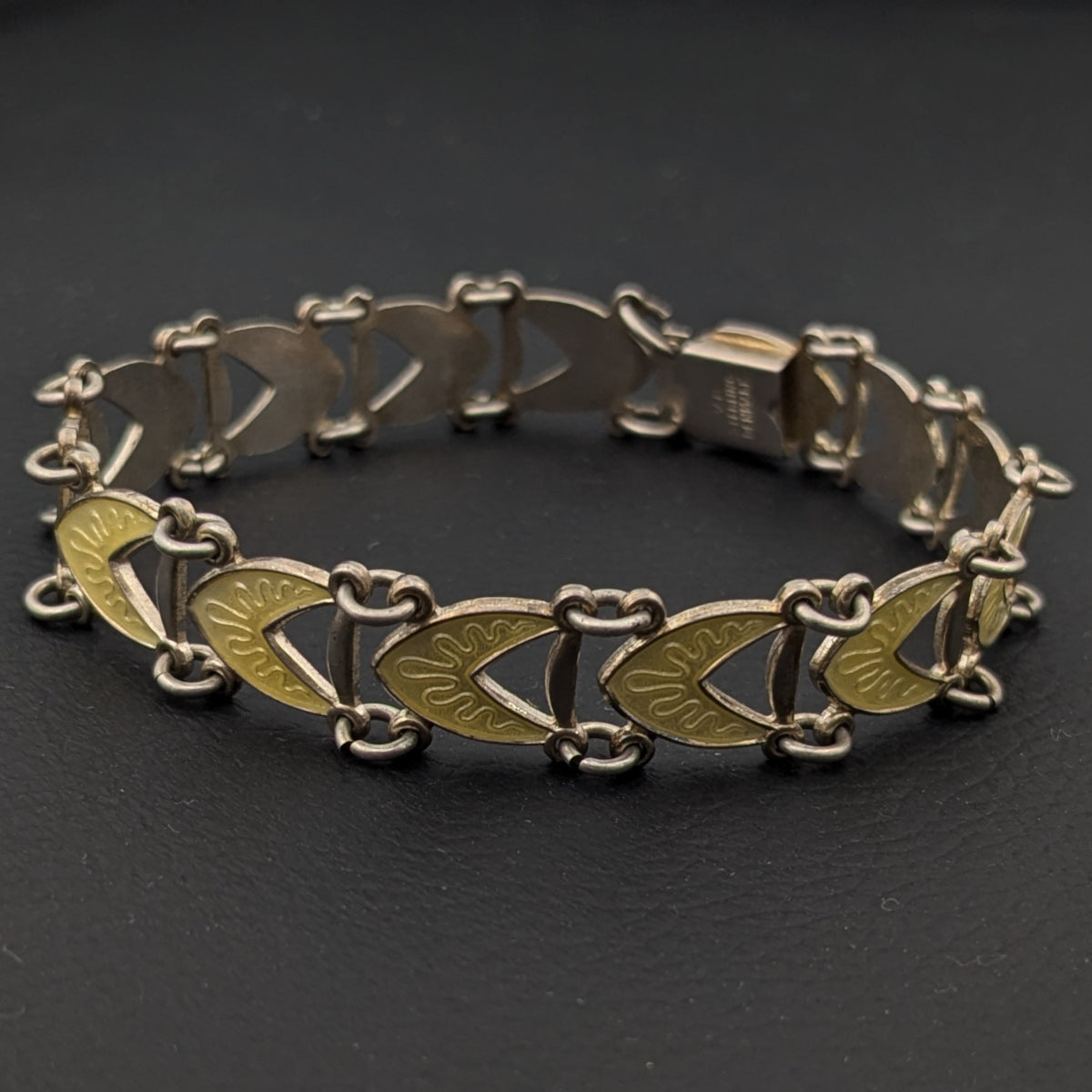 ヴィンテージ デンマークシルバー925 VB Volmer Bahner 50's~60's ブレスレット 16.8g – defsilver