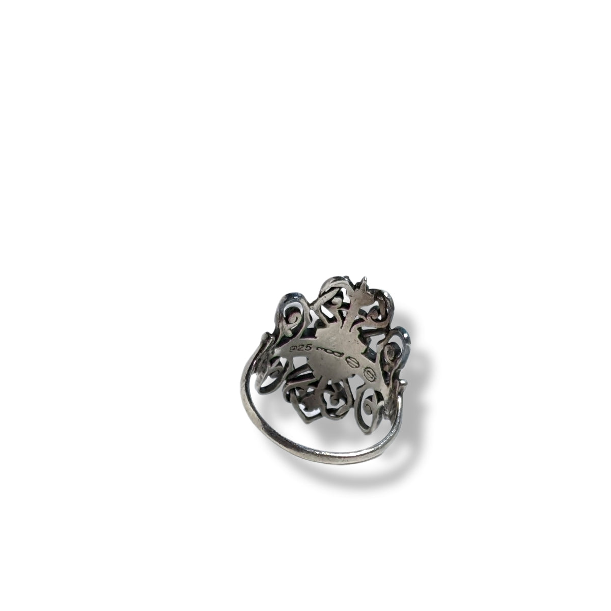 ヴィンテージ シルバー925 ハーレーダビッドソン リング 14号 4g / Vintage Sterling Silver Harley ...